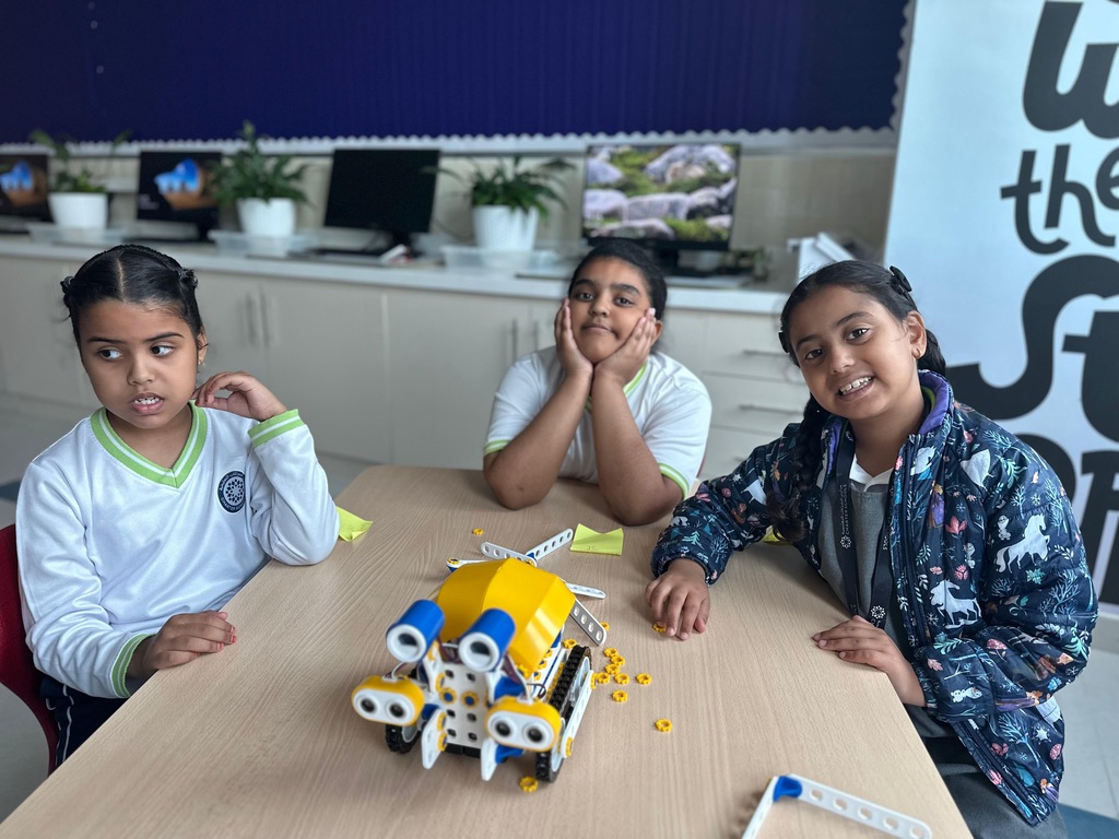 Smart Racing Car with AI-Powered LED Alerts: Al Rayaheen Charter School ...